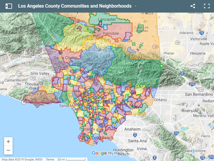 What L.A. Neighborhood Do I Live In?! | Brad's Digs - Real Estate…and ...